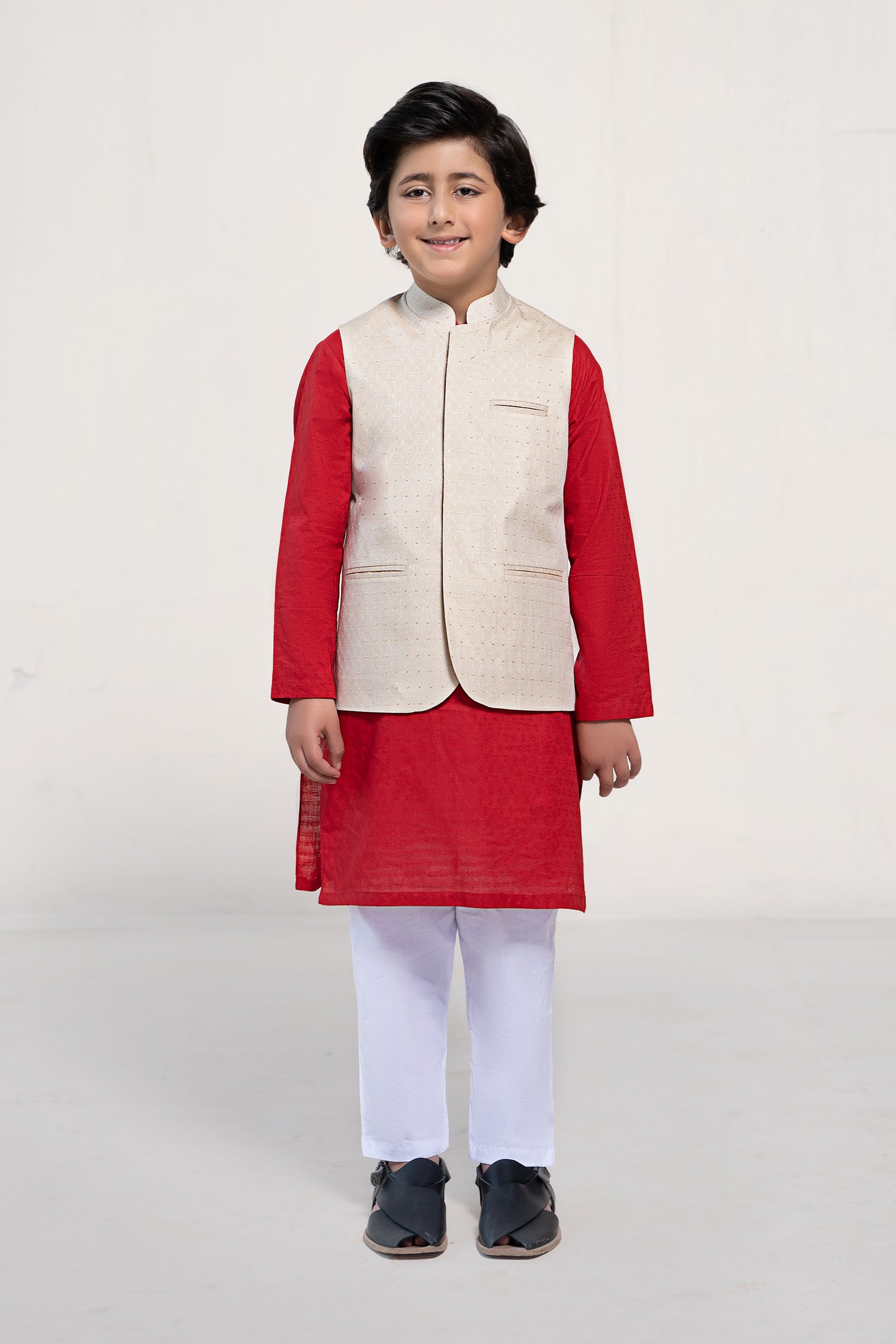 Waistcoat Off White MKB-EF23-14 – Maria.B. Designs (AE)