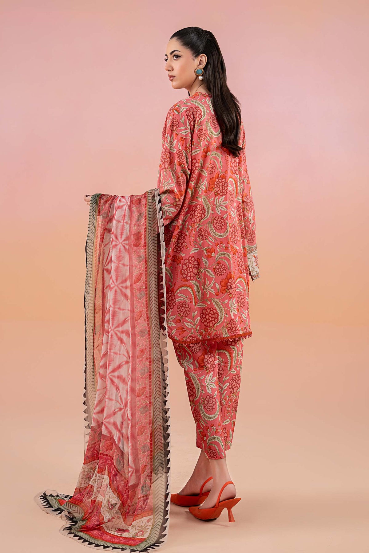 3 Piece Printed Lawn Suit | MPS-2513-A – Maria.B. Designs (AE)
