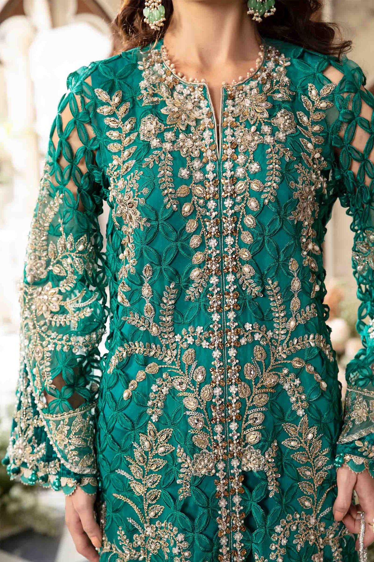 3 Piece Unstitched Embroidered Suit | BD-2806 – Maria.B. Designs (AE)