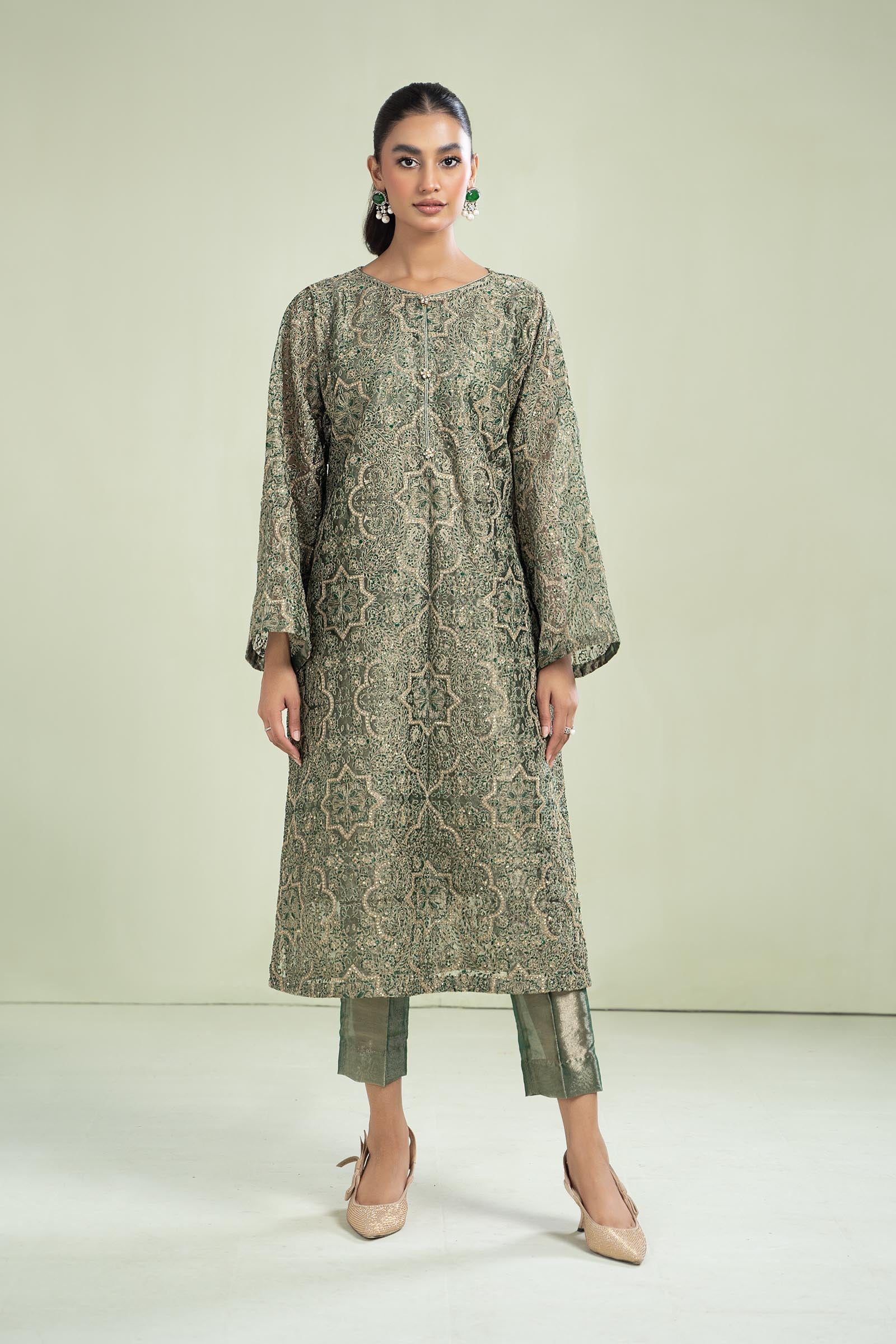 M.Luxe Fabrics Botel Green LF-502 – Maria.B. Designs (AE)