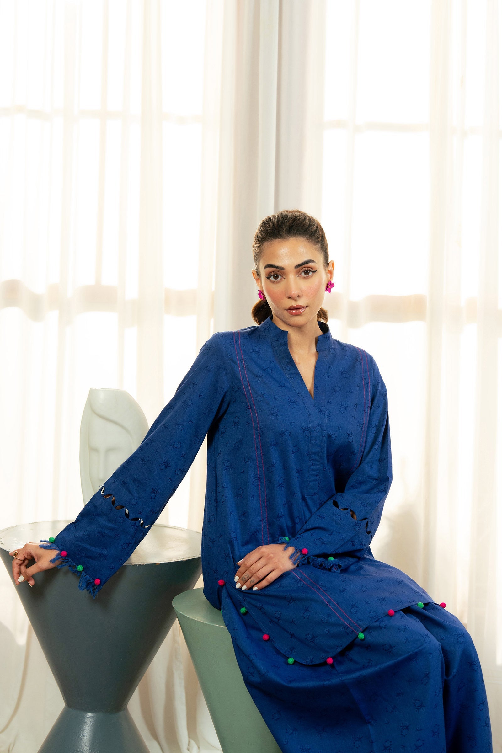2 Pc Dyed Jacquard Viscose Suit – Maria.B. Designs (AE)