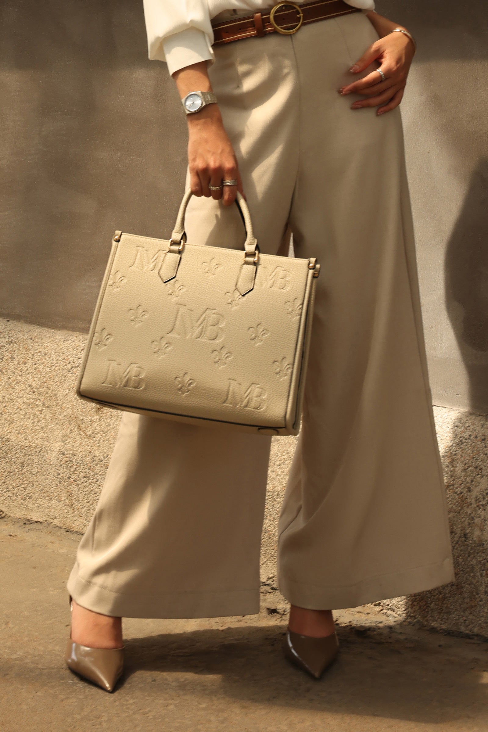 Midi Tote | MBG-S25-07 – Maria.B. Designs (AE)