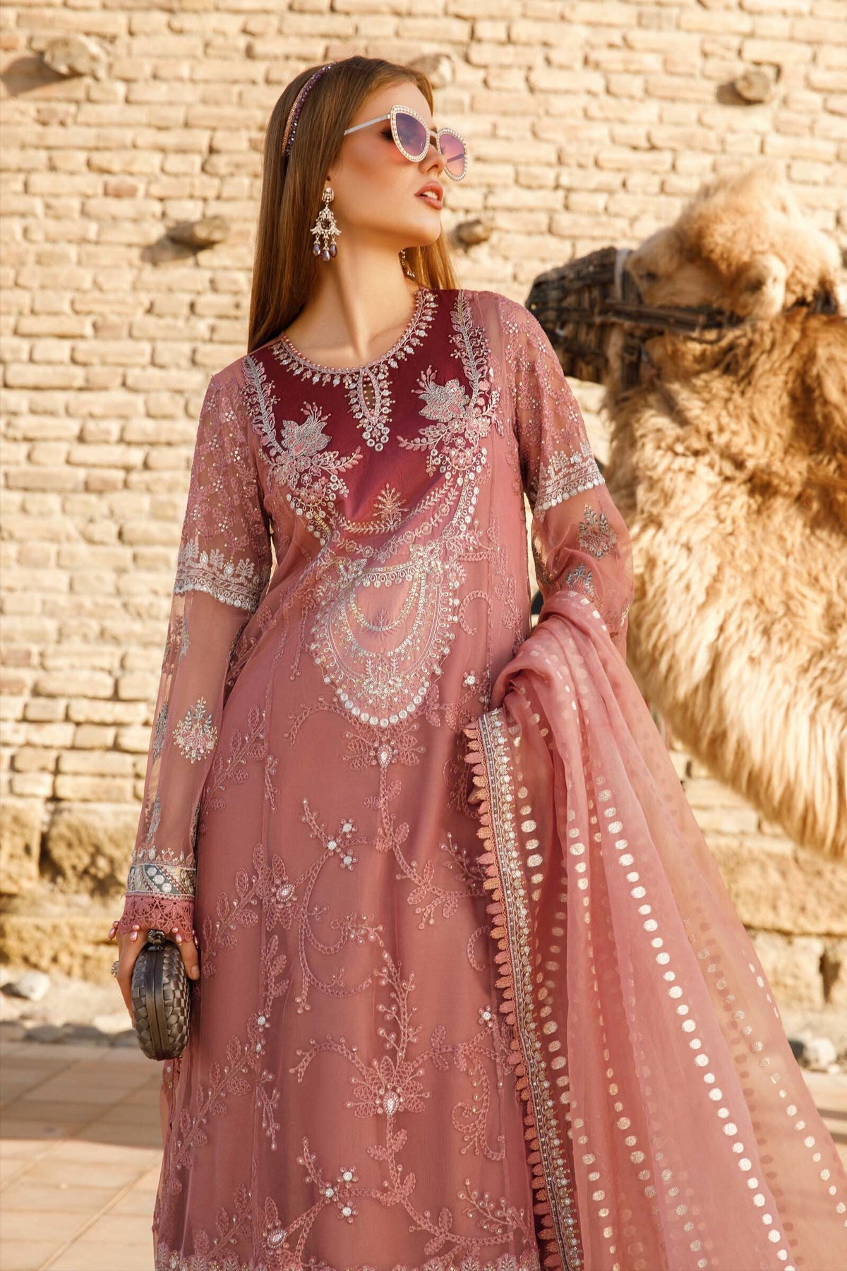 Unstitched Lawn | D-2305-B – Maria.B. Designs (AE)