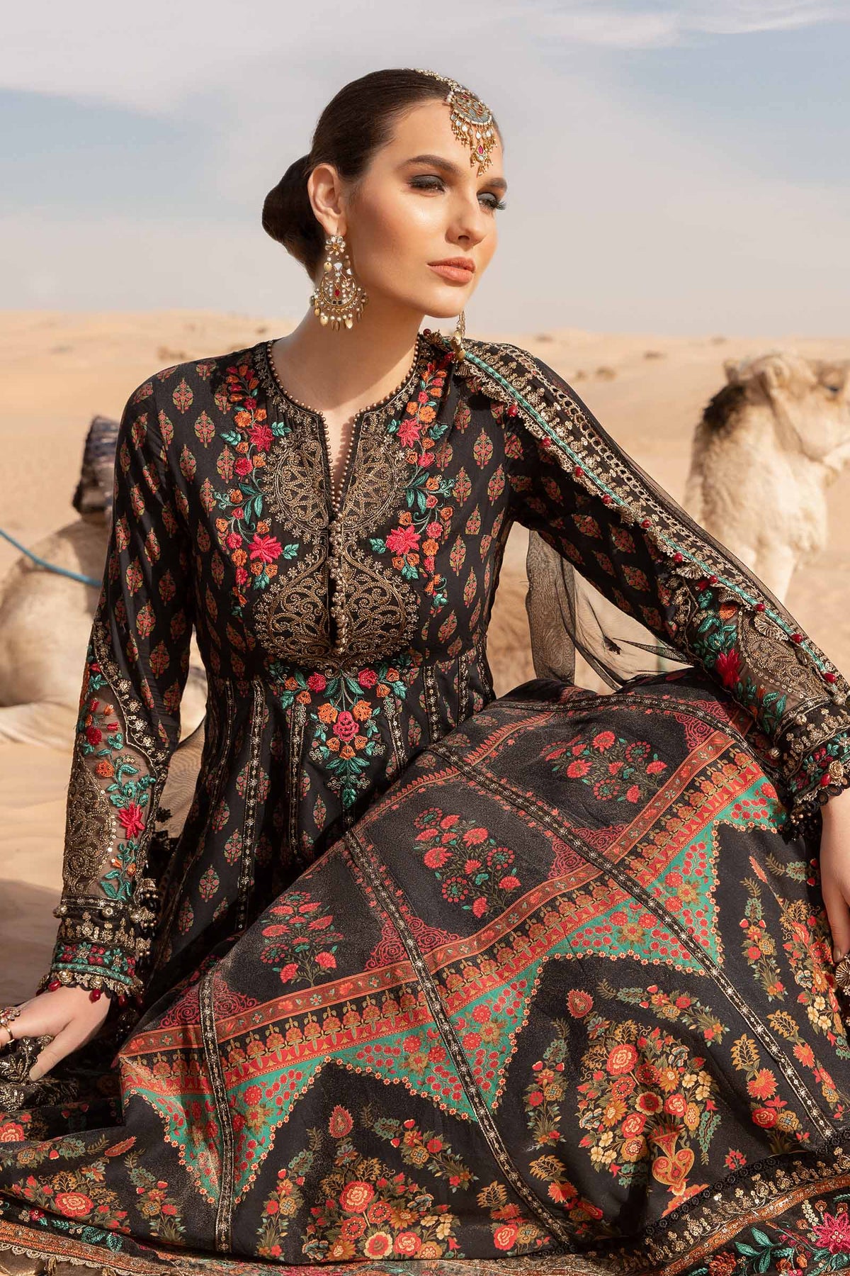 Unstitched Lawn | D-2413-B – Maria.B. Designs (AE)