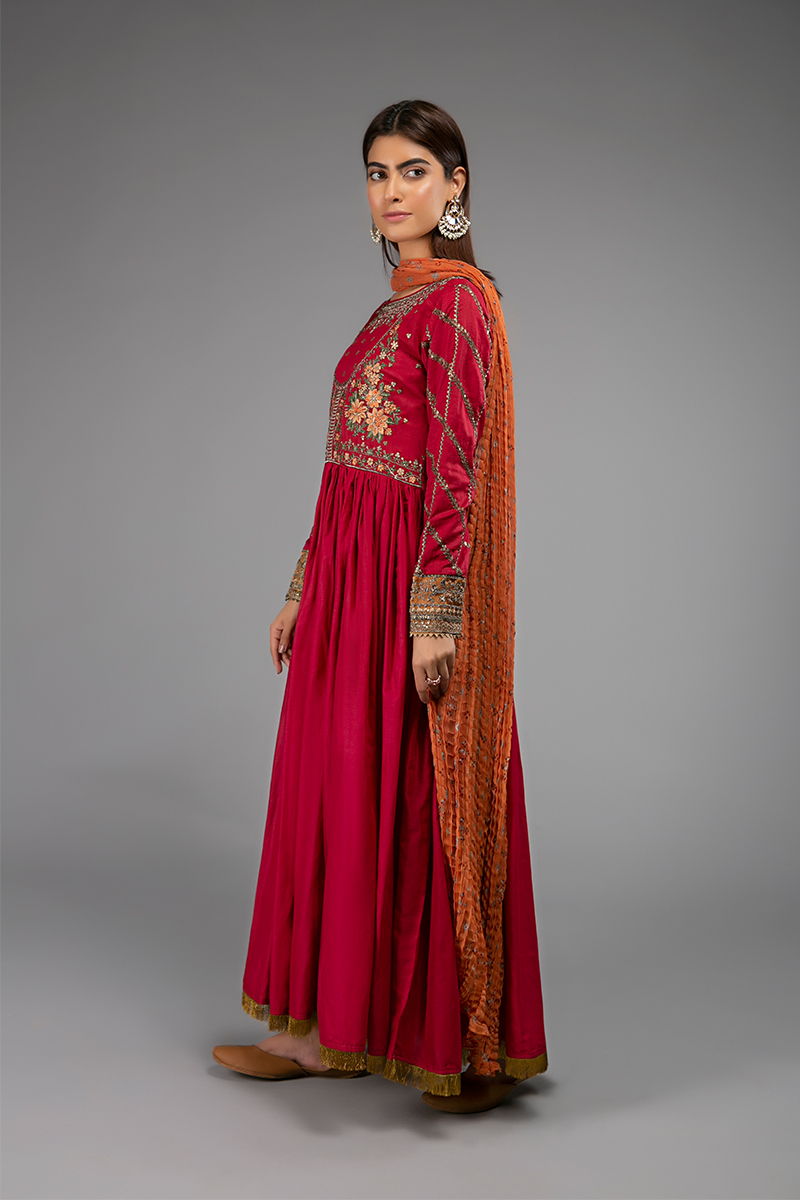 Suit Red DW-EF20-30 is available in Red Color - Maria.B. – Maria.B ...