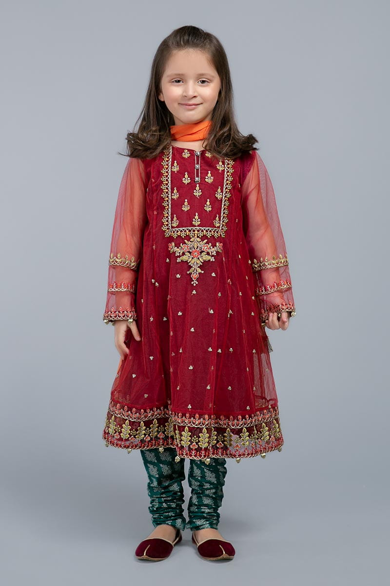 Suit Mahroon MKS-SS20-06 is available in Mahroon Color - Maria.B ...