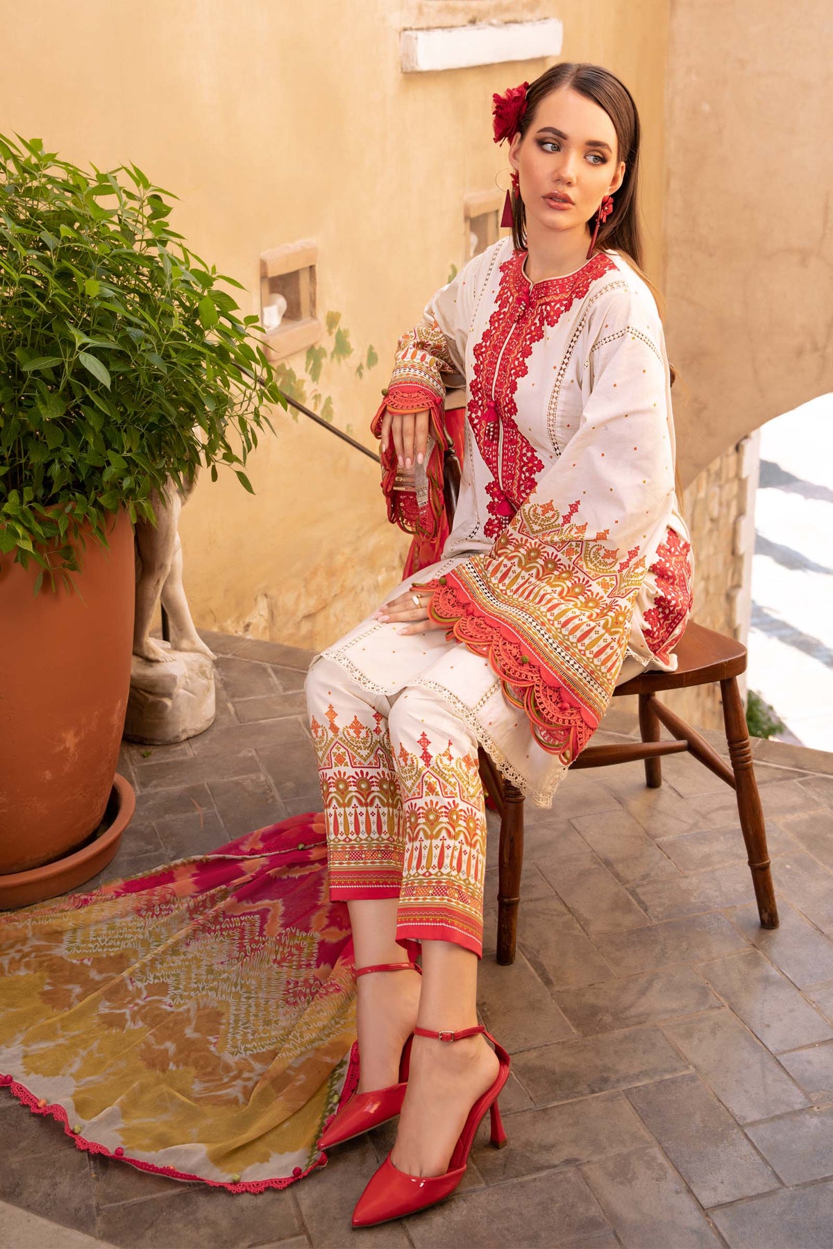 Unstitched M.Prints | MPT-1706-A – Maria.B. Designs (AE)