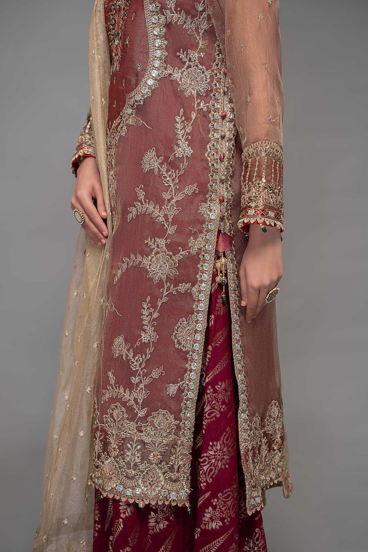 Suit Maroon SF-EF23-10 – Maria.B. Designs (AE)