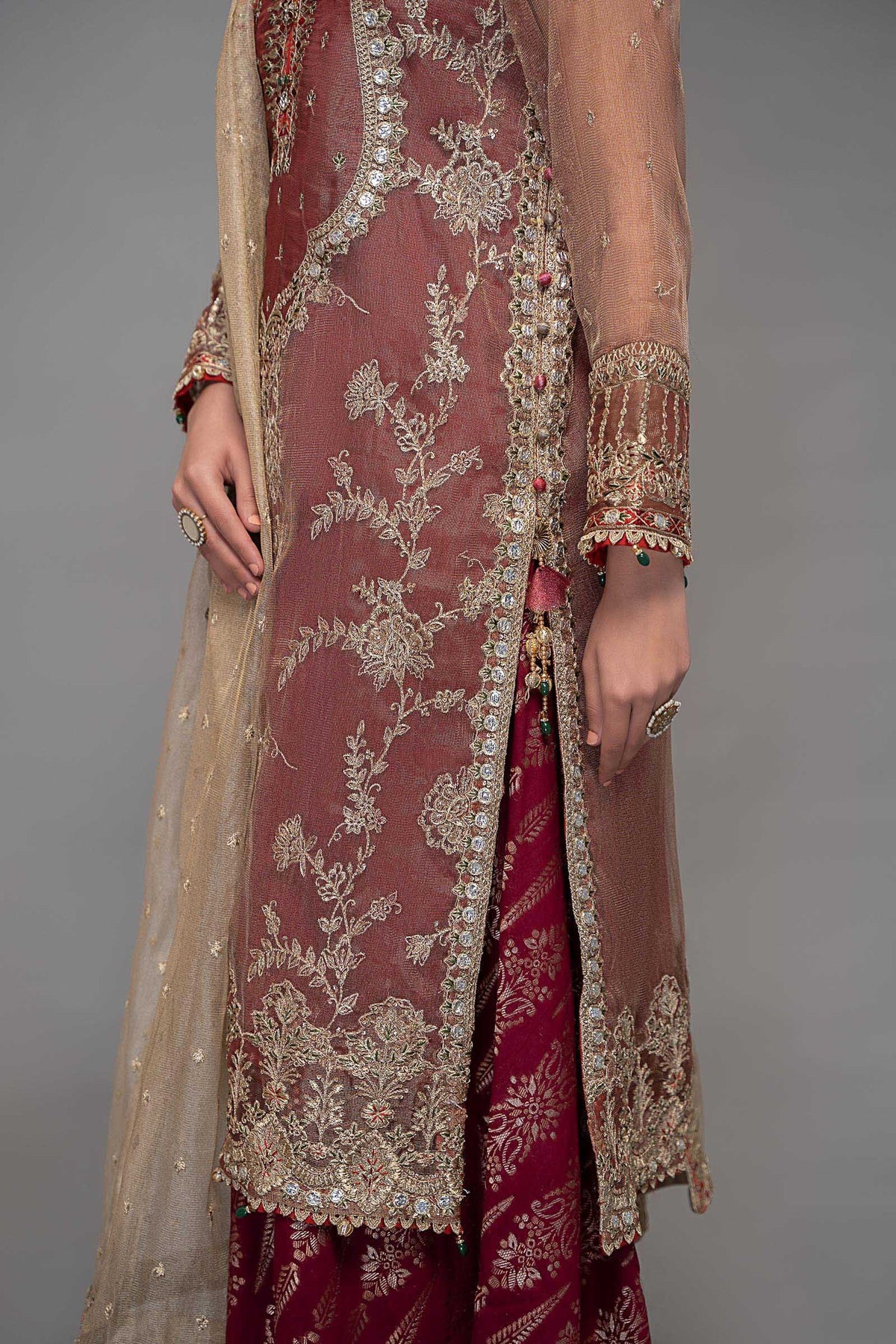 Suit Maroon SF-EF23-10 – Maria.B. Designs (AE)