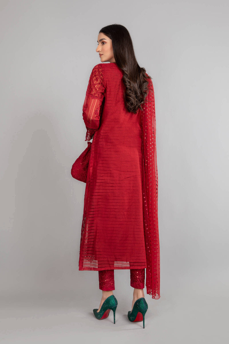 Suit Red DW-EA20-01 is available in Red Color - Maria.B. – Maria.B ...