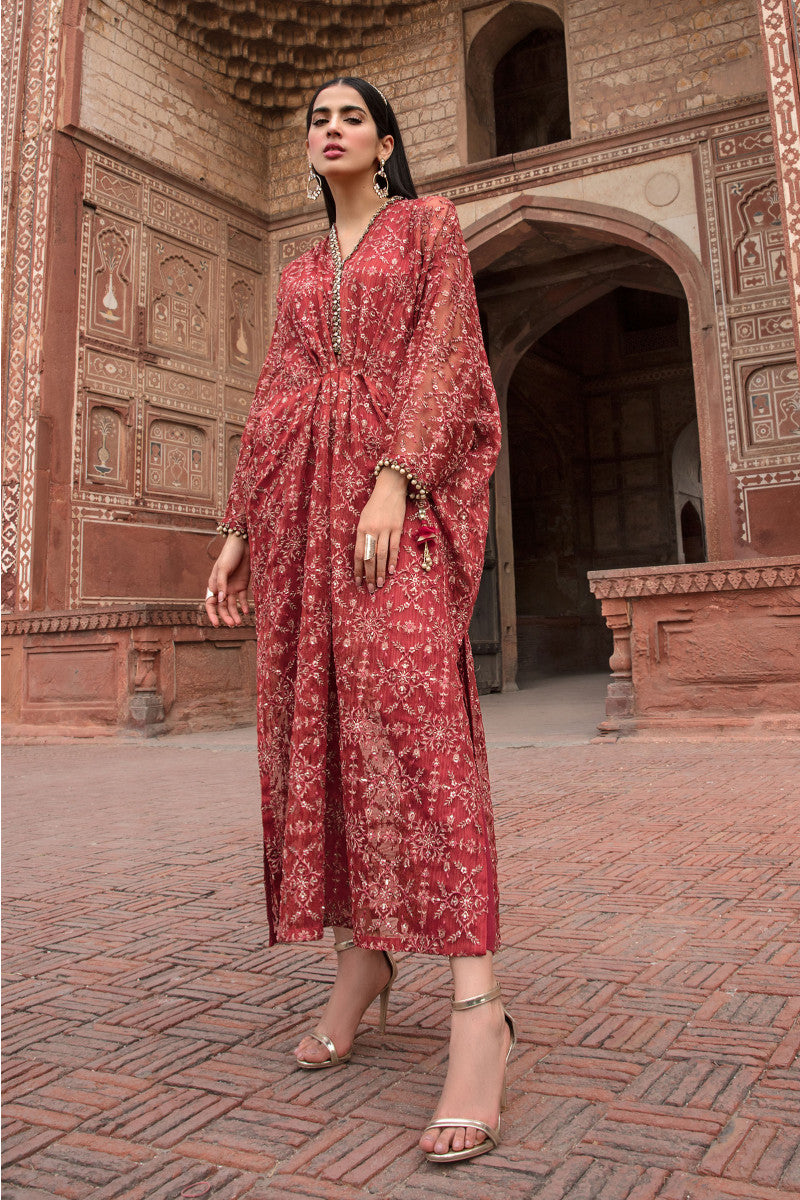 M.Luxe Fabrics LF-313-Maroon – Maria.B. Designs (AE)